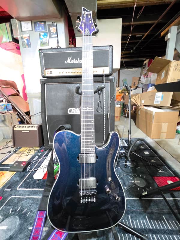 Schecter Hellraiser PT Hybrid - Ultraviolet | Reverb