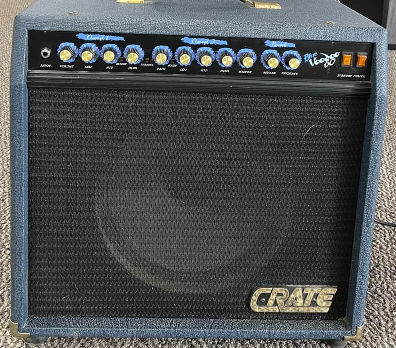Crate Blue Voodoo 60 , 60 watt 1 x 12" all tube guitar combo | Reverb