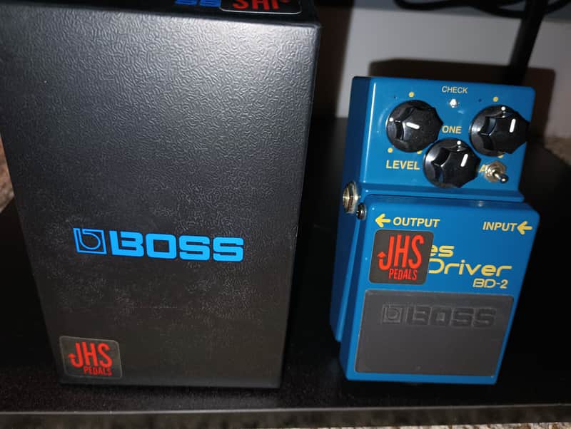 Boss BD-2 Blues Driver JHS modded | Reverb