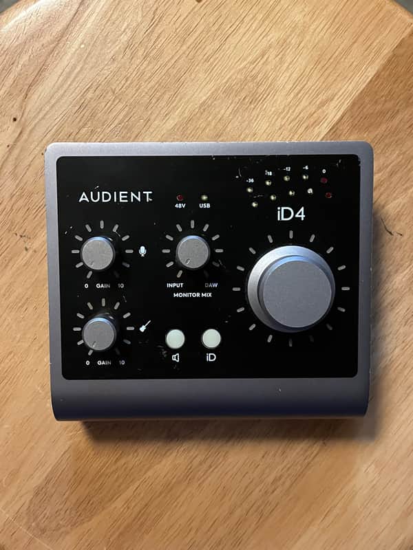 Audient iD4 MKII USB-C Audio Interface 2021 - Black | Reverb