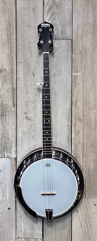 NEW Washburn Americana B11 5-string Resonator Banjo Complete | Reverb