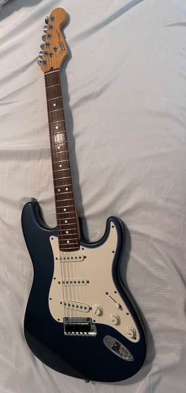 Fender USA standard stratocaster 1991 - Blue | Reverb