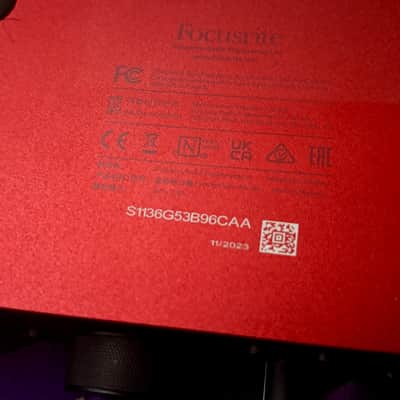 Focusrite Scarlett Solo 4th Gen USB Audio Interface 2023 - | Reverb