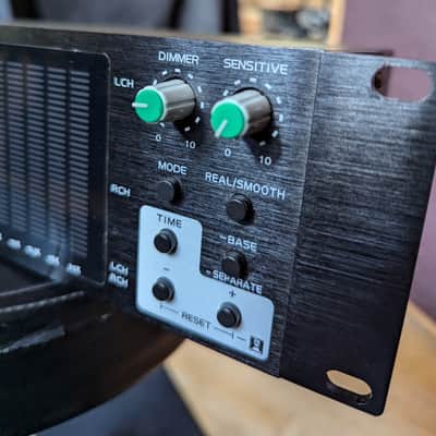 BDS PP-131 Green Audio Spectrum Analyzer Display 2U Rack | Reverb