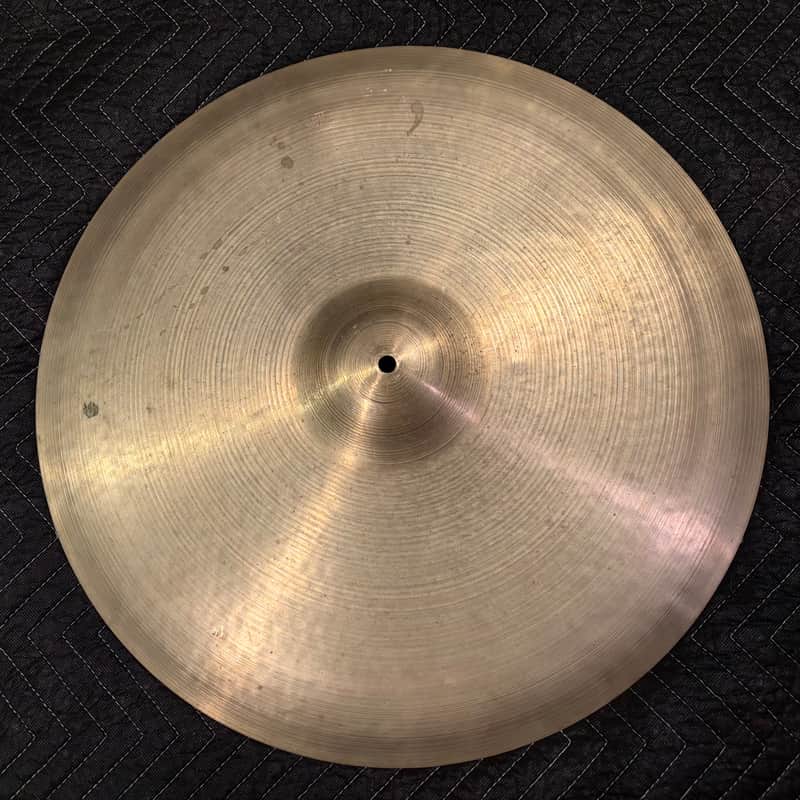 Zildjian 22" A. Zildjian '60s Stamp Ride Cymbal GORGEOUS | Reverb