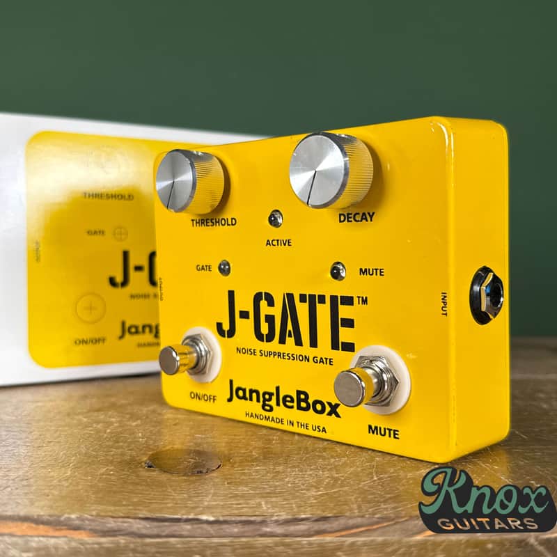 JangleBox J-Gate Noise Gate 2010s - Yellow | Reverb