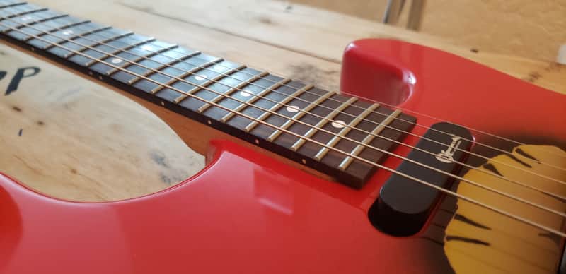Charvette by Charvel Model 200 1989 - Red | Reverb