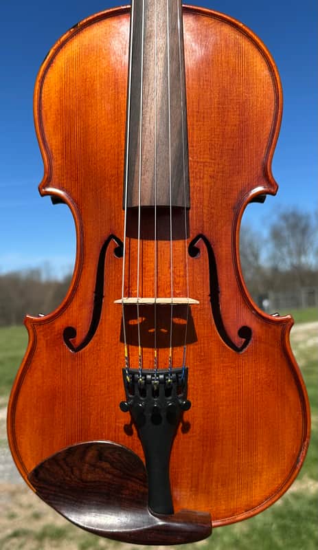 Powerful Guarneri 5-String Violin Pro-Setup Fiddle 4/4 | Reverb Canada