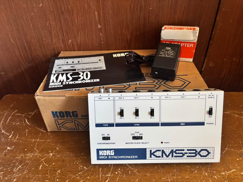 KORG KMS-30 Midi Synchronizer w/ box power supply TB-303 | Reverb