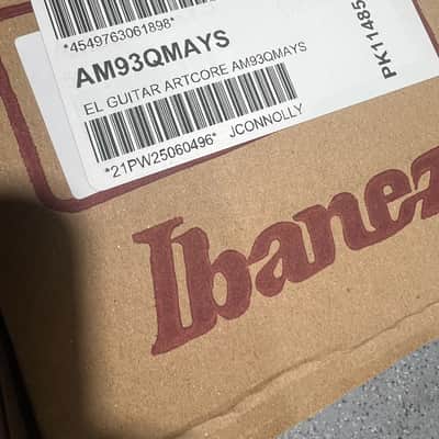 Ibanez Artcore Expressionist AM93QM Semi-hollow Electric | Reverb