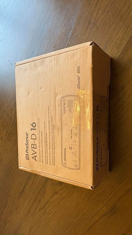 PreSonus AVB-D 16 AVB-to-Dante Bridge 2020 - Present - Black | Reverb