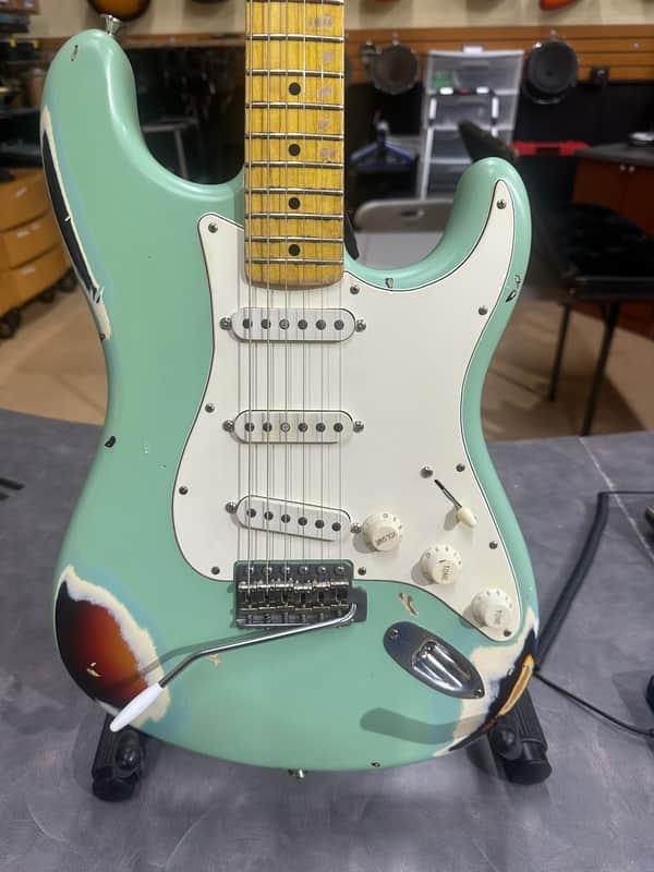 Bill Nash 1957 Reissue Strat Brand New Surf Green | Reverb