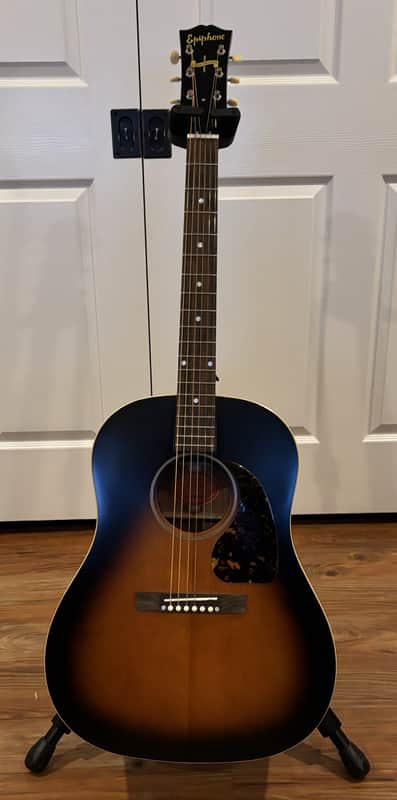 Epiphone "Inspired by Gibson Custom" '42 Banner J-45 with | Reverb