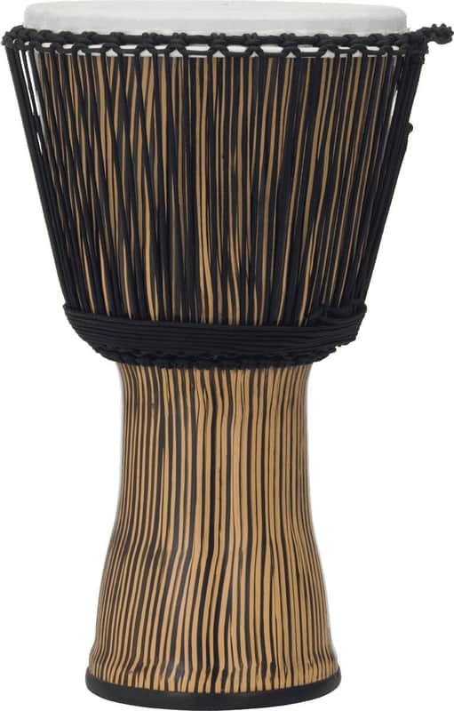 Pearl - Djembé Rope Tuned 14'' Zebra Glass | Reverb