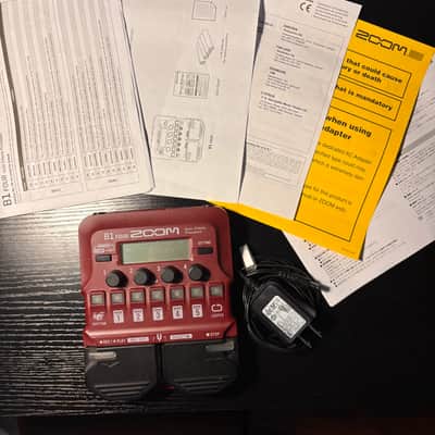 Zoom B1 Four Multi-effects Processor Pedal | Reverb