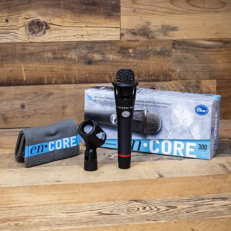 Blue Microphones enCore 300 Condenser Microphone Black | Reverb