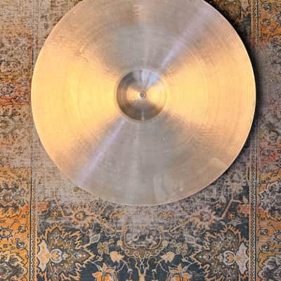 Rare LARGE STAMP Early 1950s Zildjian THIN CRASH RIDE 22” at | Reverb
