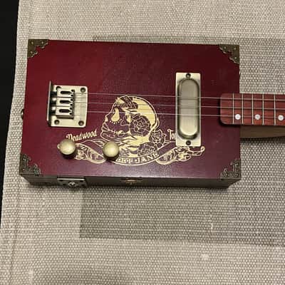 Cigar Box Guitar, 3-String Electric, Sweet Jane | Reverb