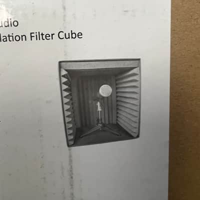 Pyle PSiB27 Sound Isolation Recording Booth Cube Shield LIKE | Reverb