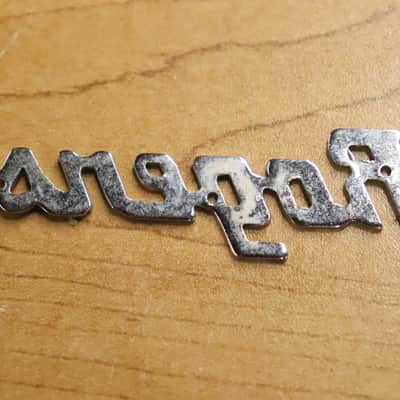Rogers Script Logo Drum Badge 1960's #1 | Reverb Canada