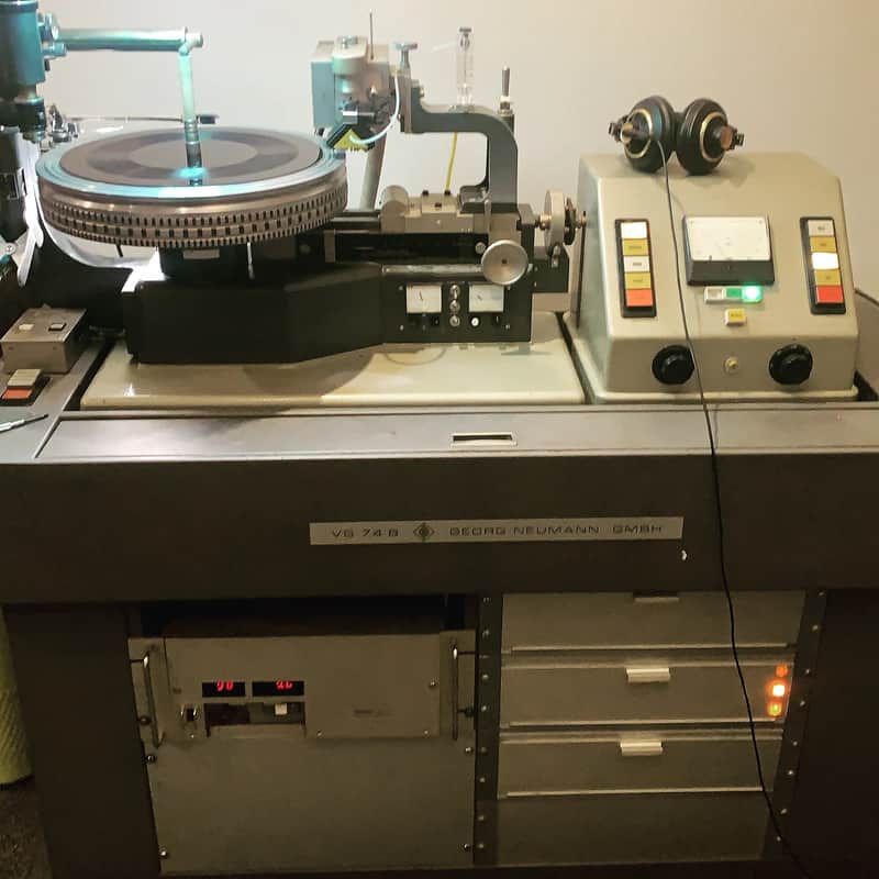 Neumann VMS 70 Disc Mastering Lathe | Reverb