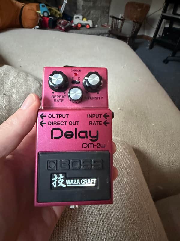 Boss DM-2W Delay Waza Craft 2015 - Present - Pink | Reverb