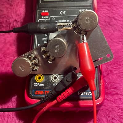 250K Ohm Stackpole Matching Set of 3 Potentiometers - | Reverb UK