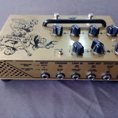 Victory Amps V4 The Sheriff Preamp Gold Pedal w/power adapter | Reverb