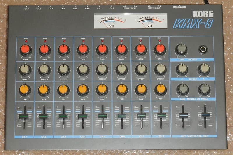 KORG KMX-8 VINTAGE ANALOG SYNTHESIZER MIXER SERVICED AA++ | Reverb
