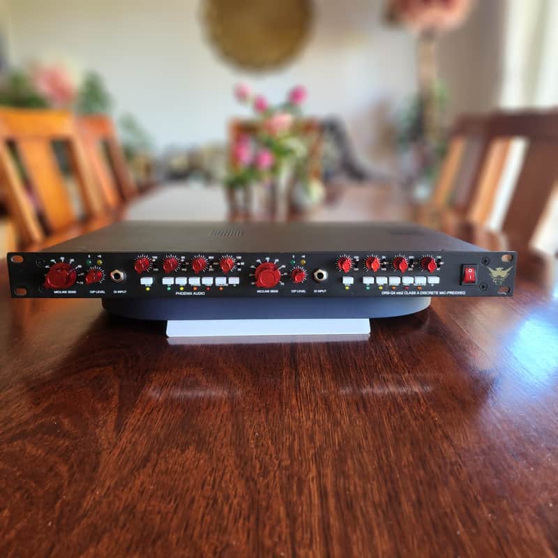 Phoenix Audio DRSQ4 MKII - Dual Mono A Class Mic Pre with 4 | Reverb