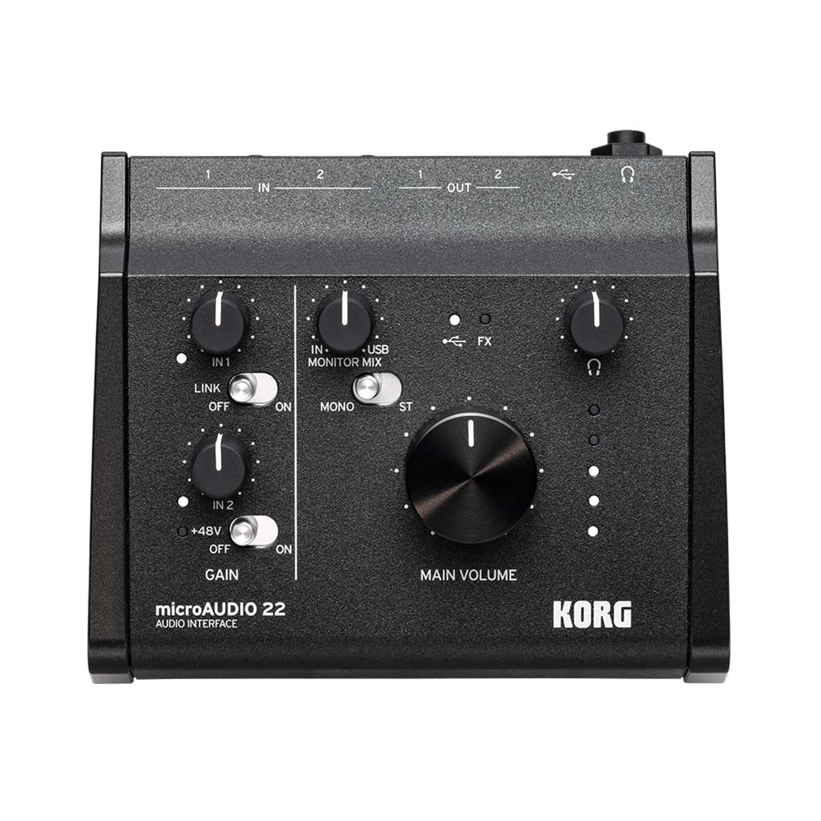 Korg microAUDIO 22 USB-C Audio Interface | Reverb UK