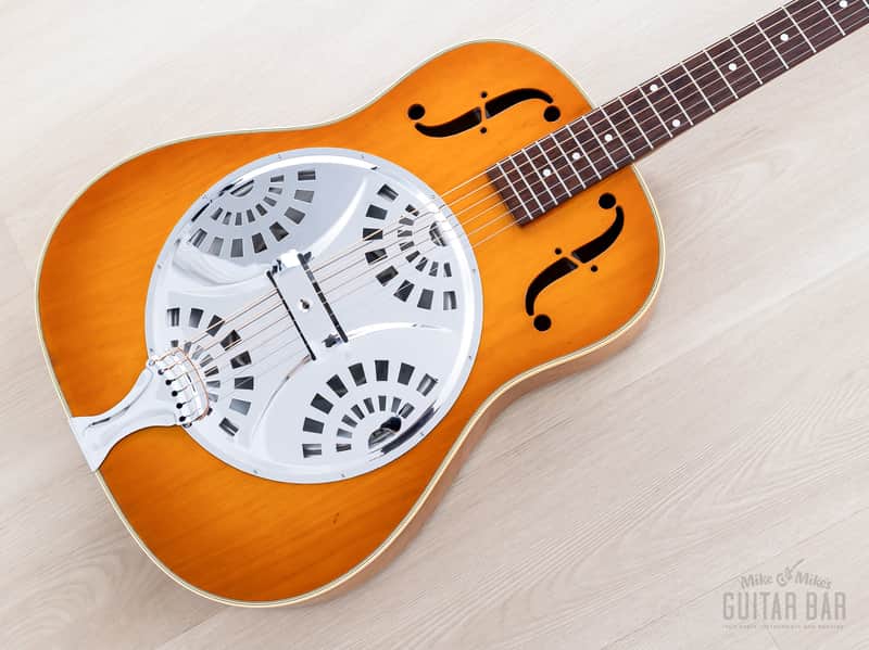 1989 Greco D-800 Vintage Single Cone Resonator Acoustic | Reverb