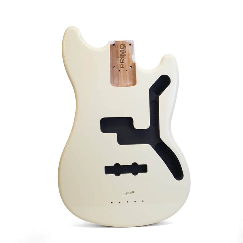 PRiMO PMBBF-VWT Replacement Mustang Bass Body - Vintage White | Reverb