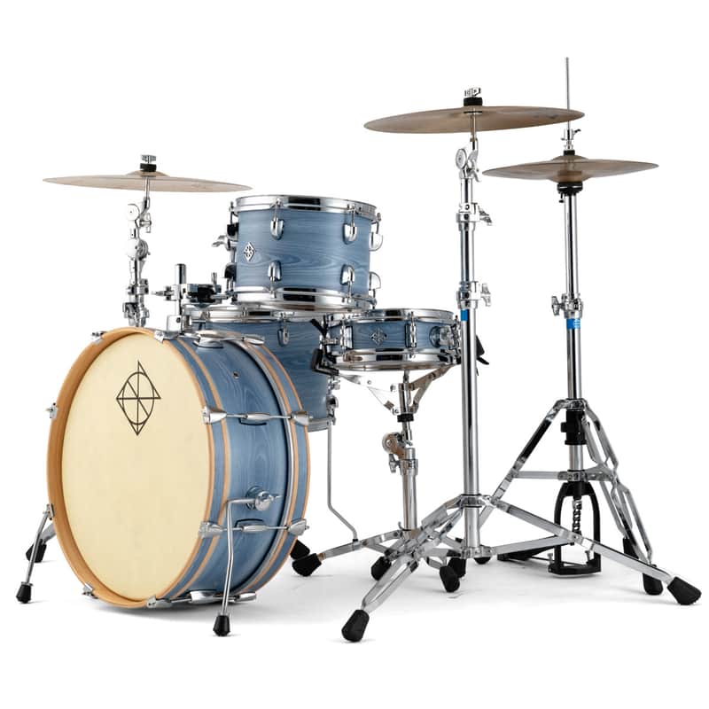 Dixon Little Roomer 5-Piece Drum Shell Pack, Cerulean Frost | Reverb
