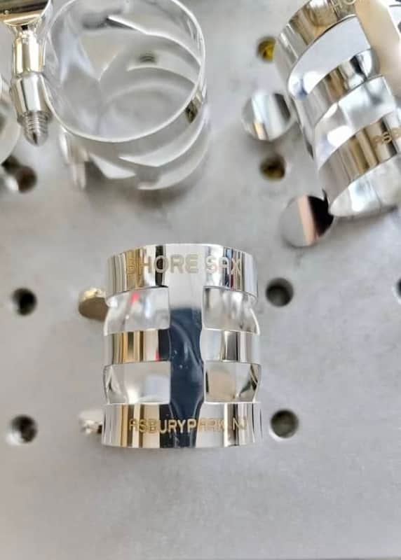 SHORE SAX Triple Ring Ligature [for Metal Tenor Saxophone | Reverb