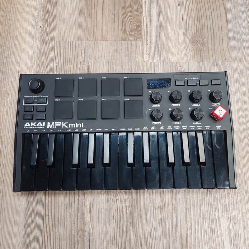 AKAI MPK mini MIDI Keyboard - Black w/ USB Cable & Custom | Reverb