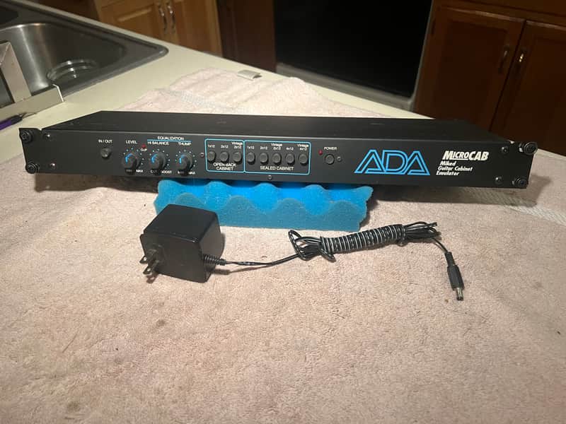ADA Microcab Cabinet Emulation Rackmount Effect unit with | Reverb
