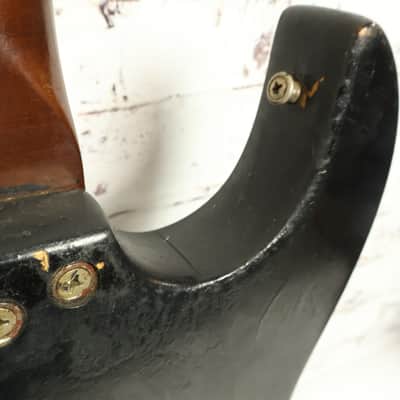 1960s Kay Model K5935 Deluxe 4-String Electric Bass Guitar W/ | Reverb