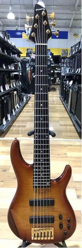 MOON MBC-6TN 6-String Electric Bass Guitar | Reverb