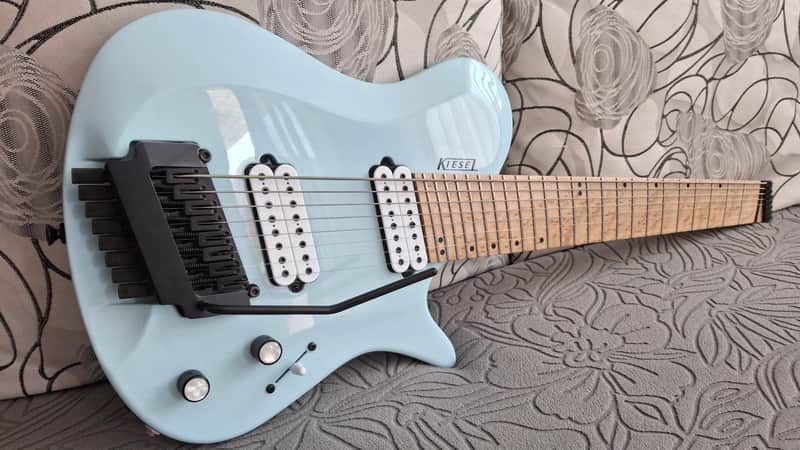 Kiesel Zeus 8 String 2023 - Light Blue | Reverb