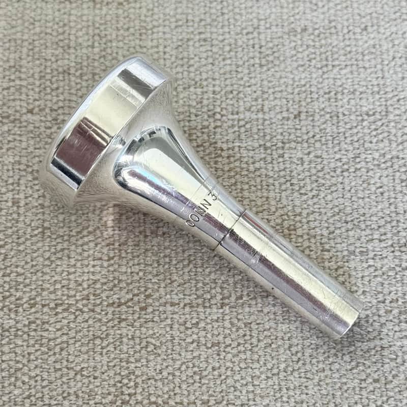 Conn 3 Trombone Mouthpiece - Silver Plated | 2 | Reverb