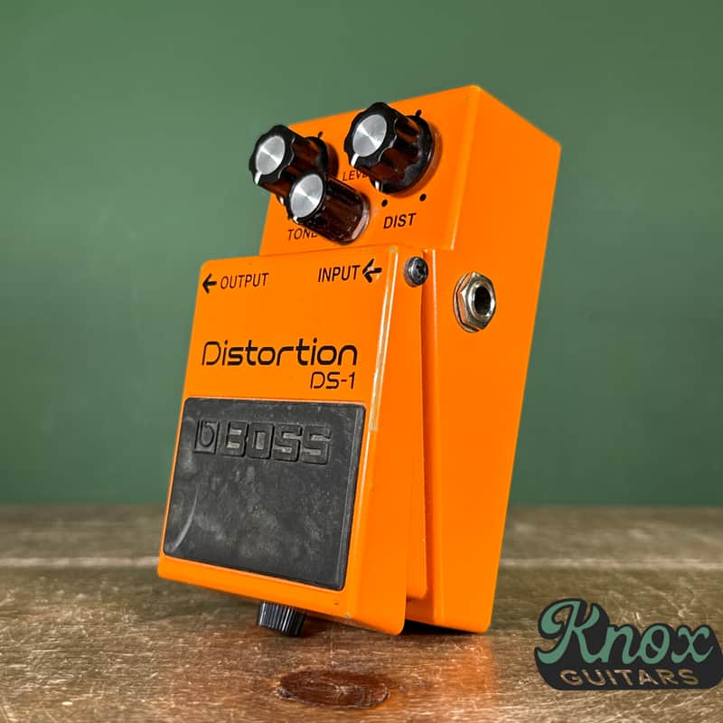 Boss DS-1 Distortion (Silver Label) 1994 - Present - Orange | Reverb