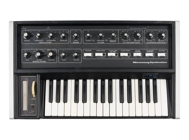 Moog Micromoog Analog Keyboard Synthesizer | Reverb