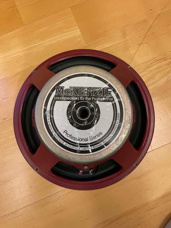 McKenzie Professional Series 12” Guitar Speaker Pair | Reverb UK