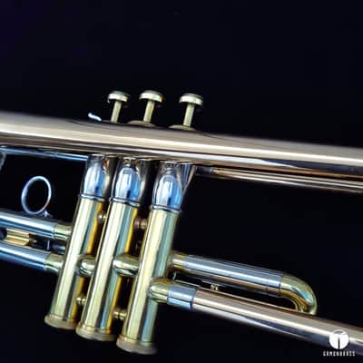 F.E. Olds Recording Offset valves trumpet gamonbrass | Reverb