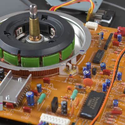 Technics SL-1200MK5 Black Direct Drive DJ Turntable in | Reverb Canada