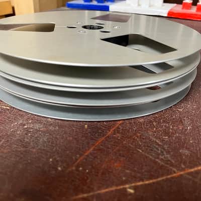 Meister 7” Metal Take Up Reels - Silver | Reverb