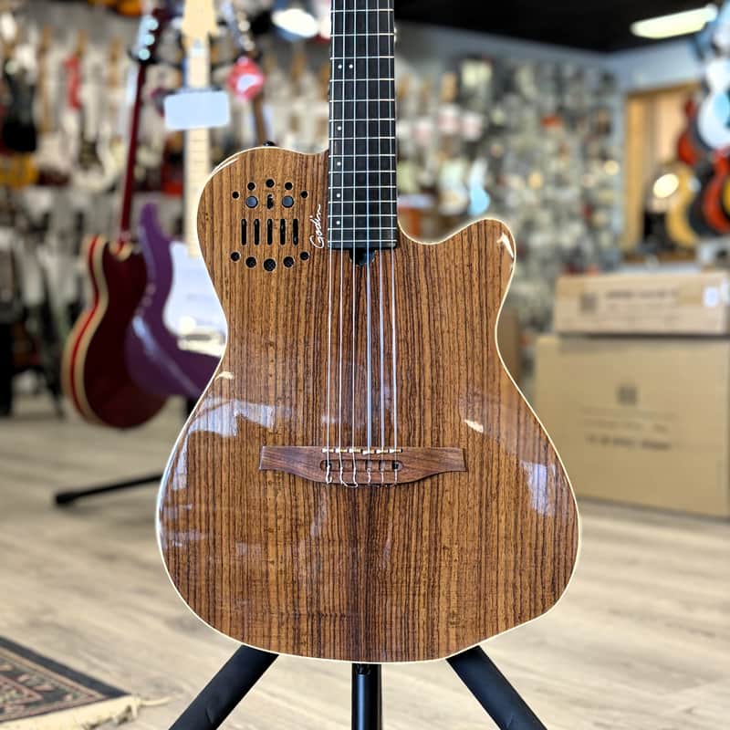 Godin Multiac Nylon ACS SA Rosewood - Richlite Fingerboard, | Reverb