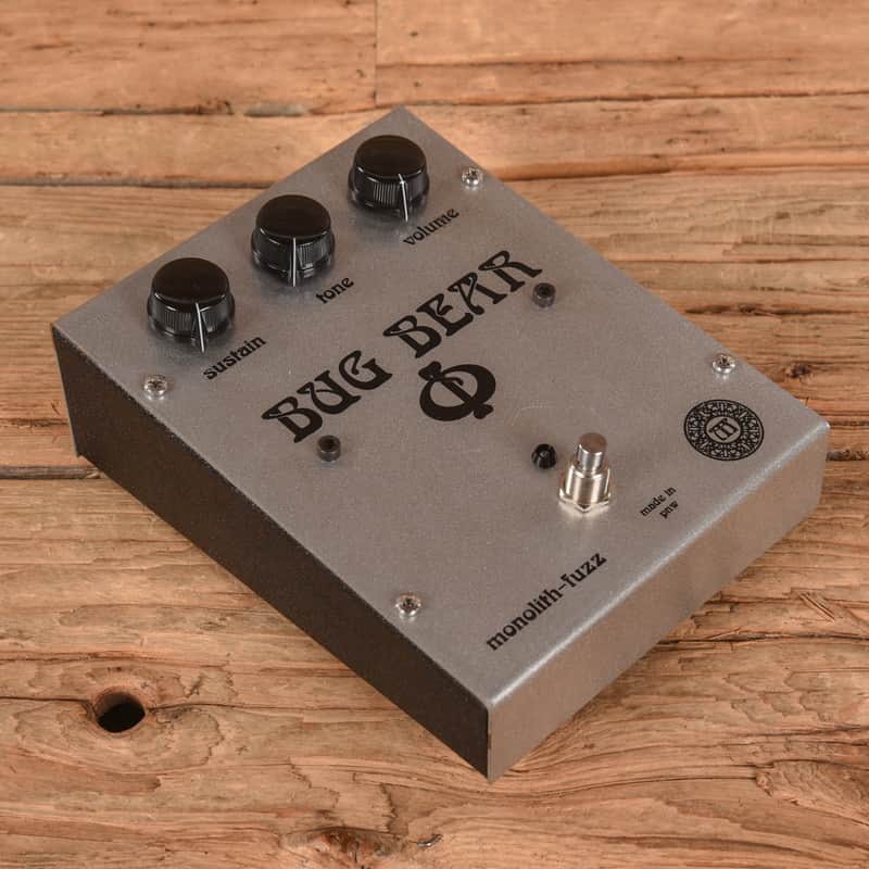 Monolith-Fuzz Bug Bear Silver | Reverb