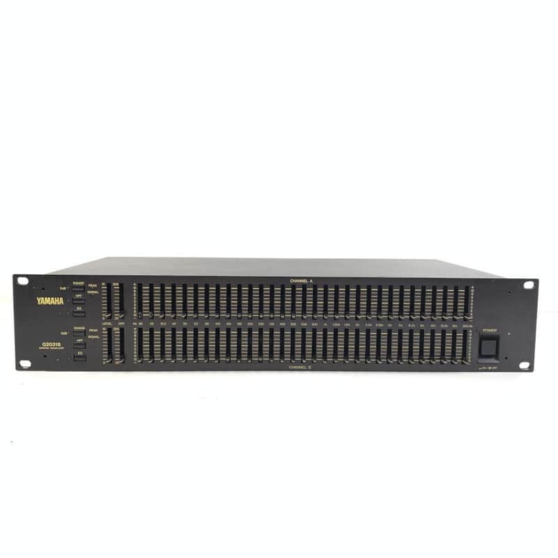 Yamaha Q2031B Dual-Channel Graphic Equalizer 2010s - Black-- | Reverb